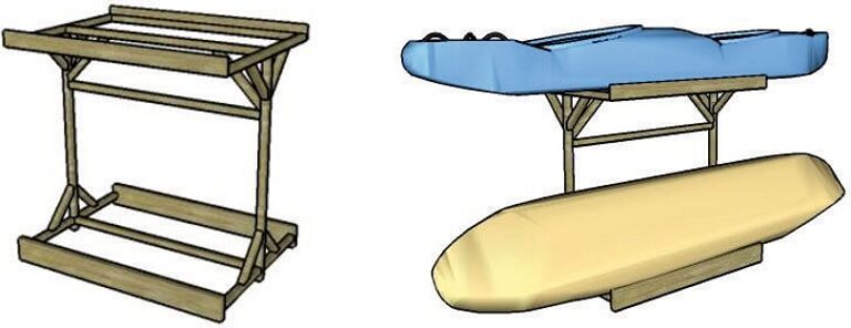 How to Build a Kayak Rack: Step-by Step Guide [Upd. 2021]
