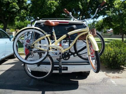 How to Put a Women's Bike on a Bike Rack With or Without Adapters